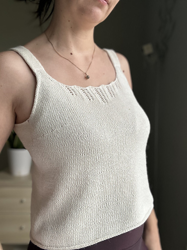 Ravelry: Camille Cami pattern by Celine Feyten