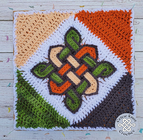 Ravelry: Celtic Afghan Square pattern by Jennifer E. Ryan