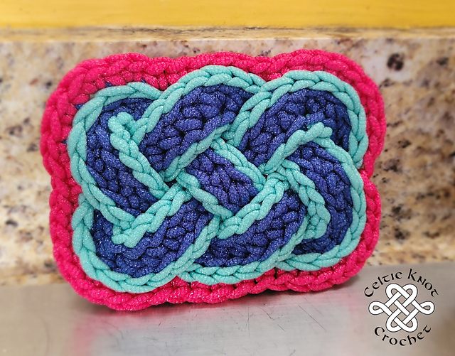 Ravelry: Celtic Rectangle Scrubbie pattern by Jennifer E. Ryan