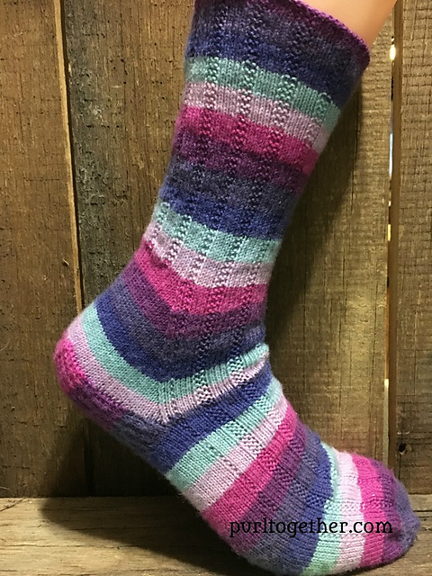 Ravelry: Customizable Toe Up Sock pattern by Jana Knitsalot