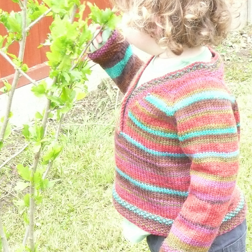 Ravelry: Jamie - a top down seamless stripy sweater pattern by Katy Farrell