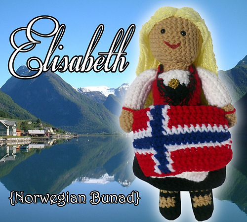 Ravelry: Elisabeth - Traditional Norwegian Bunad with Flag pattern by ...