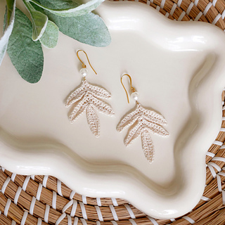 Ravelry: Willow Luminara Earrings pattern by Chalia Delarosa