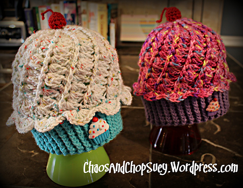 Ravelry: Speckled Cupcake Hat pattern by Chaos And Chop Suey