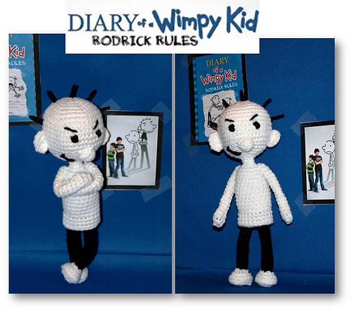 Ravelry: Diary of a Wimpy Kid Rodrick pattern by Sharon Ojala