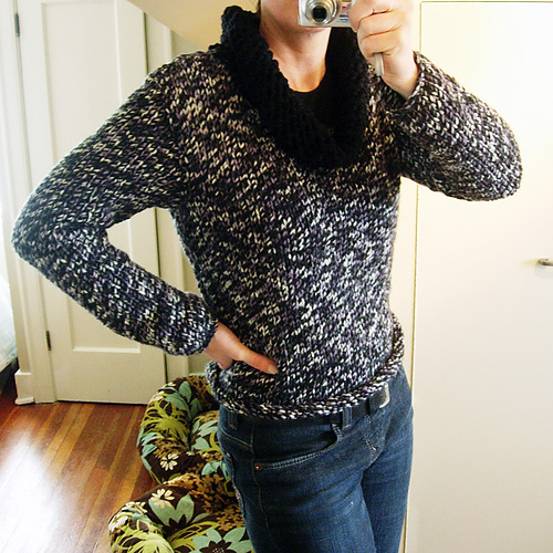 Ravelry: Sweater with Round or Cowl Neck pattern by Sirdar