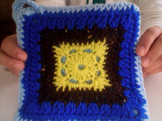 Ravelry: Blushing Granny Square Potholder pattern by Charlotte Pimentel