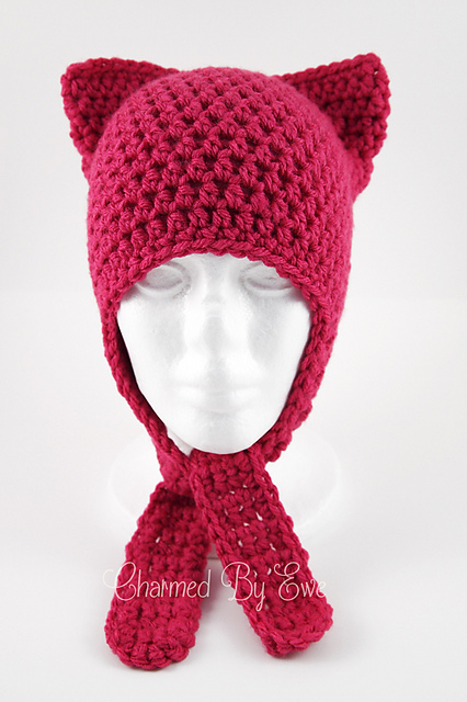 Ravelry: Cute and Easy Cat Hat pattern by Janaya Chouinard