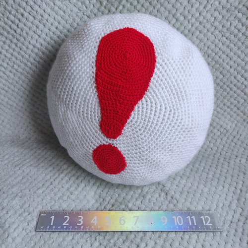 Ravelry: Animal Crossing Pitfall Seed Cushion pattern by Francesca Jagger