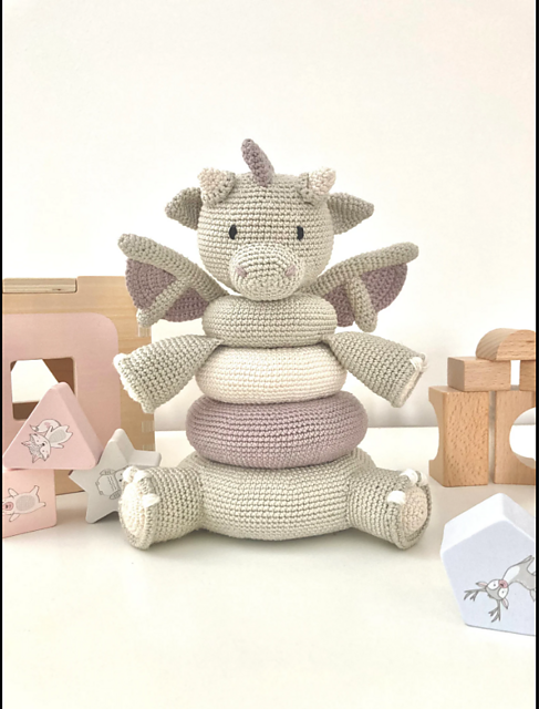 Ravelry: Baby Dragon stacking toy pattern by Malgorzata Lizak