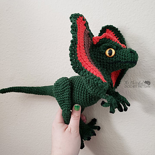 Ravelry: Dexter the Dilophosaurus pattern by Charlyn Smith