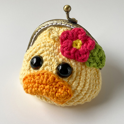 Ravelry: Darla the Duck Coin Purse pattern by Charlyn Smith
