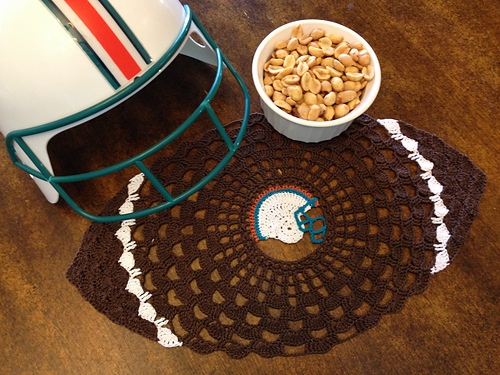 Ravelry: Touchdown Doily pattern by Cherie Bernatt