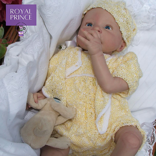 Ravelry: Royal Prince Baby Romper Set pattern by Cherished Designs UK