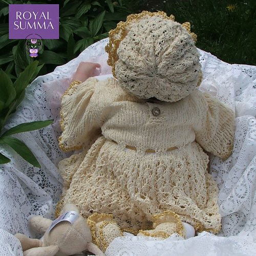 Ravelry: Royal Summa Baby Dress Set pattern by Cherished Designs UK