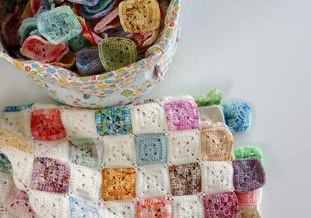 Ravelry: CherryHeart's Battenberg Blanket