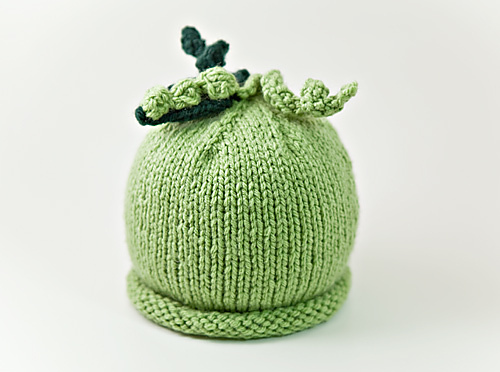 Ravelry: sweet-pea in a pod hat pattern by Natalie Larson