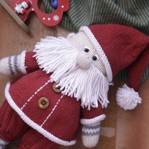 Ravelry: Santa Claus doll for Christmas pattern by Ngoc Vu