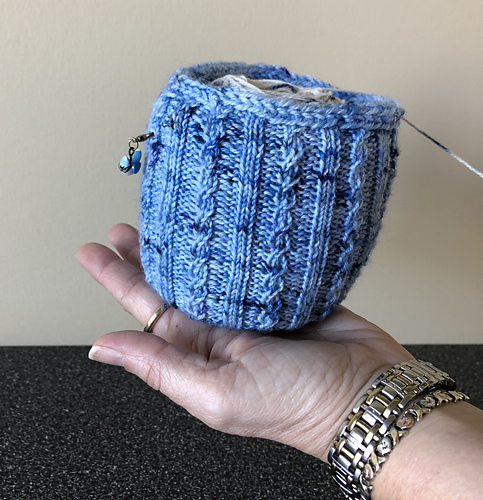 Ravelry: Yarn Cozy Lite (Knit) pattern by Knitty Natty