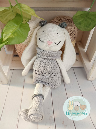Ravelry: Amigurumi Vivi Lovely Bunny pattern by Graciela Gaudi
