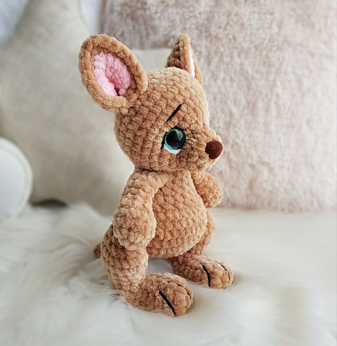 Ravelry: Kangaroo plush toy pattern by Ekaterina Chirkova