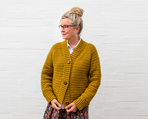 Ravelry: V Neck Cardigan pattern by Choosy Stuff