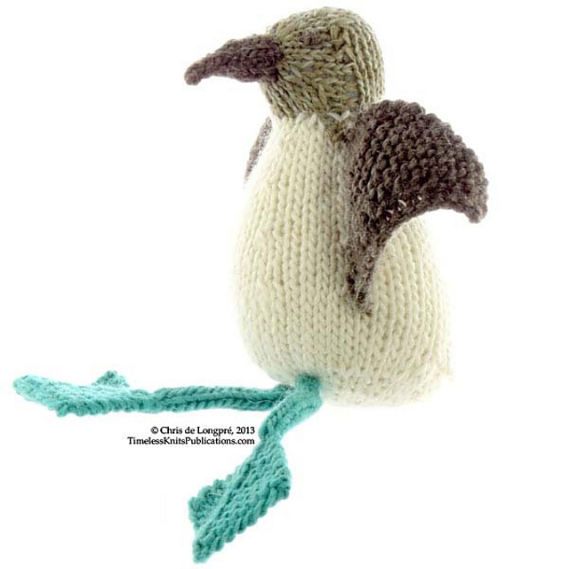 Ravelry: Blue-footed Booby pattern by Chris de Longpré
