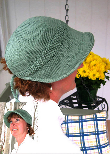 Ravelry: Sun Visor Cap pattern by Chris de Longpré