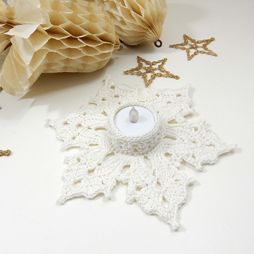 Ravelry: Paon Tealight Holder pattern by Christa Veenstra
