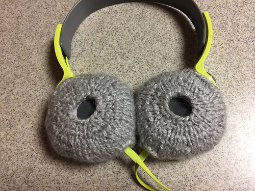 Ravelry: Hole-y Headphones! pattern by Christi Benn