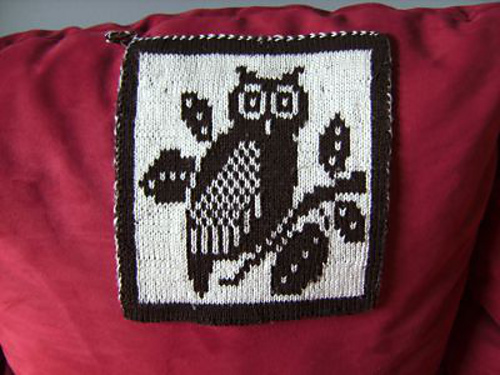 Ravelry: Spüli Eule auf Zweig pattern by Mamafri