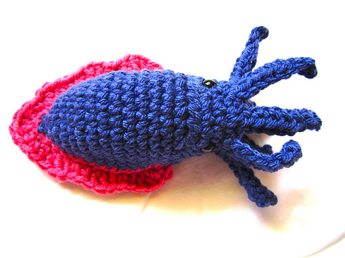 Ravelry: Miniature Cuttlefish Amigurumi pattern by Chromo Crochet