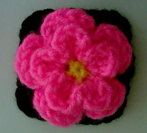 Ravelry: Cute Little Flower Square pattern by Cindy Coleman