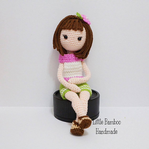 Ravelry: Blossom The Girl In Shorts pattern by Little Bamboo Handmade