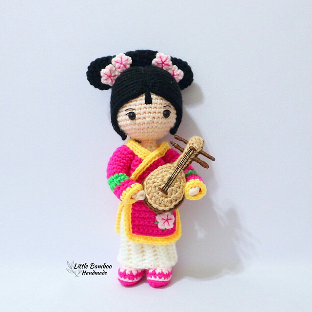 Ravelry: Ruyi The Chinese Girl pattern by Little Bamboo Handmade