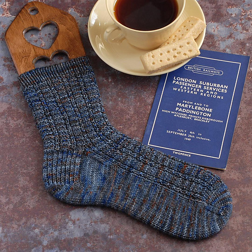 Ravelry: Paddington Station socks pattern by Ambrose Smith