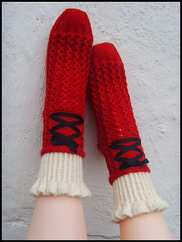 Ravelry: Socks " Vamp " pattern by Lille Rosin