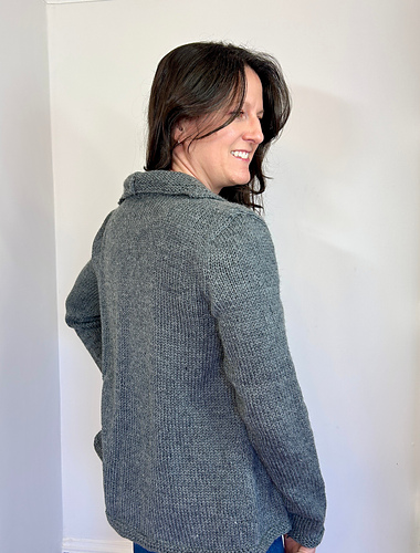 Ravelry: Knit Put Your Records On Cardigan pattern by City Farmhouse Studio