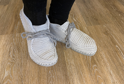 Ravelry: Walk The Line Chukka Boots pattern by City Farmhouse Studio