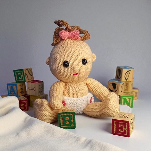 Ravelry: Betsy and Ben Baby Dolls pattern by Claire Fairall Designs