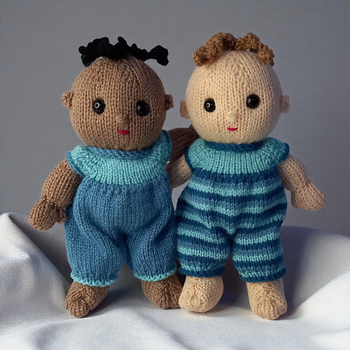 Ravelry: Betsy and Ben Romper Suit pattern by Claire Fairall Designs