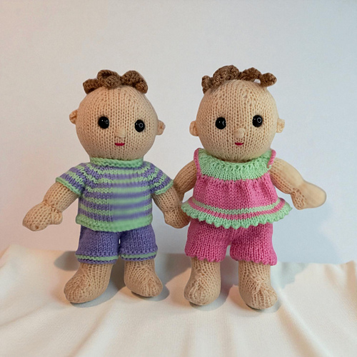 Ravelry: Betsy and Ben Summer Clothes pattern by Claire Fairall Designs