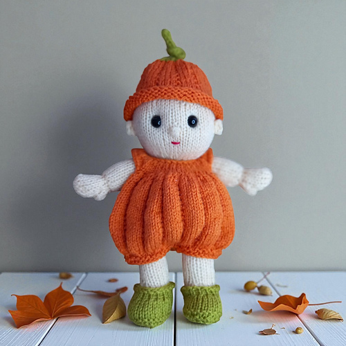 Ravelry: Betsy and Ben Halloween Pumpkin costume pattern by Claire ...