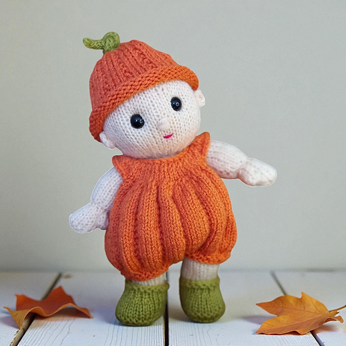 Ravelry: Betsy and Ben Halloween Pumpkin costume pattern by Claire ...