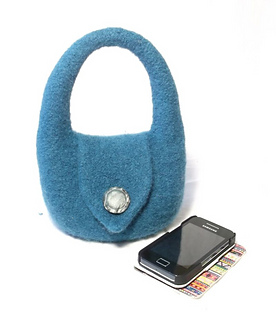 Ravelry: "Charlotte" Felt Handbag pattern by Claire Fairall Designs