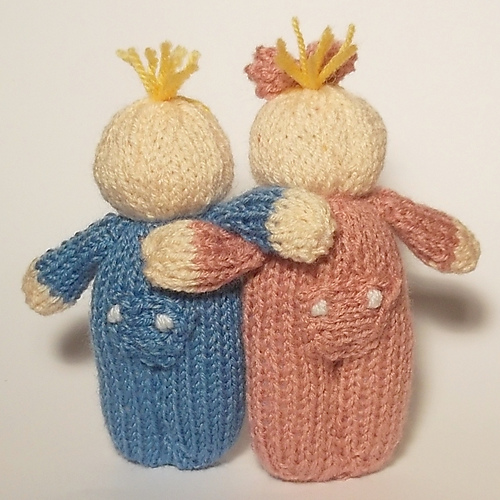 Ravelry: Love Hearts Bitsy Baby Dolls pattern by Claire Fairall Designs