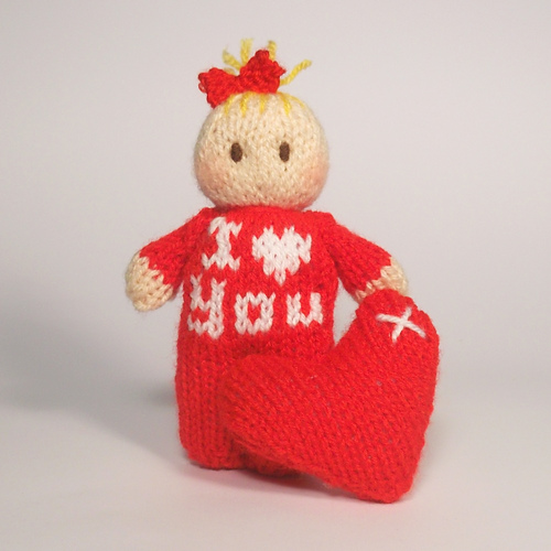 Ravelry: I Love You Bitsy Baby Doll pattern by Claire Fairall Designs