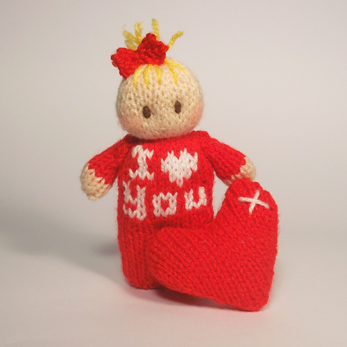 Ravelry: I Love You Bitsy Baby Doll pattern by Claire Fairall Designs