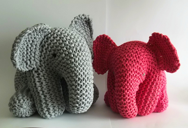 Ravelry: ClaireFairall's Big Grey Elephant