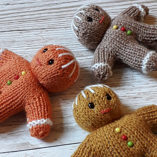 Ravelry: ClaireFairall's Gingerbread men decorations
